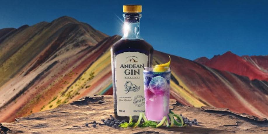Nuevo gin peruano hecho a base de arándanos cambia de color al ...